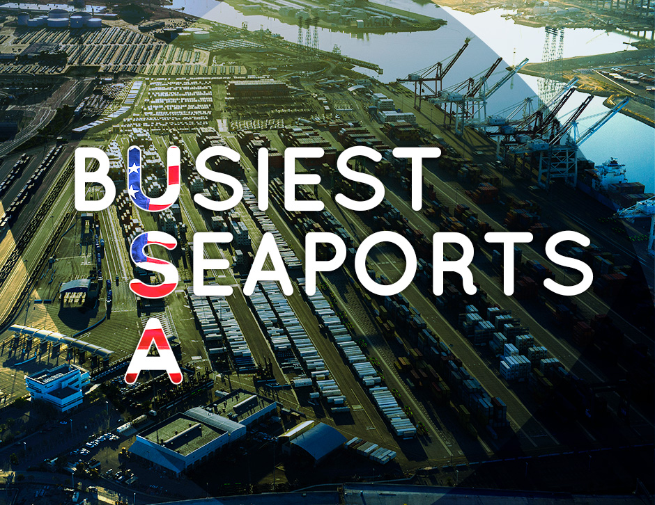 Quick look at the busiest ports in the USA