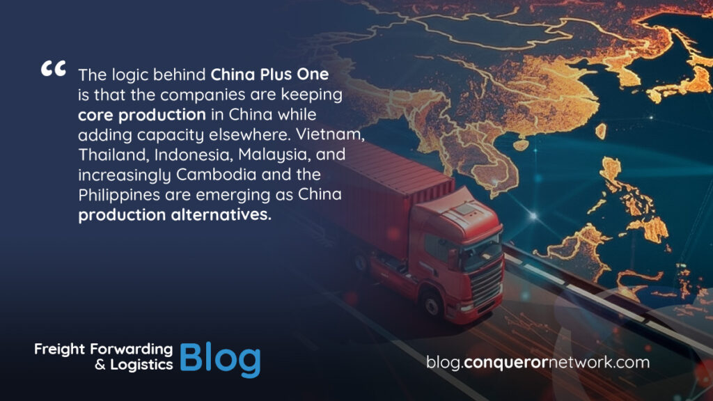 Southeast Asia vs China Manufacturing implication for forwarders