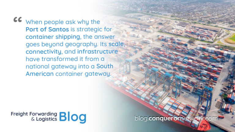 Port of Santos Container Hub: Latin America’s Strategic Gateway